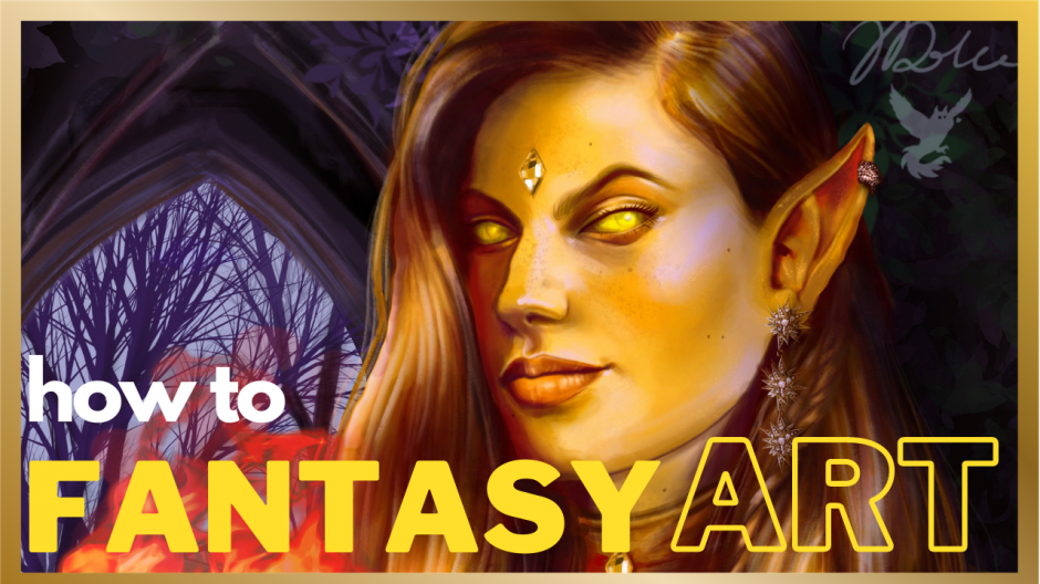 𝐇𝐨𝐰 𝐭𝐨 𝐏𝐚𝐢𝐧𝐭 𝐅𝐚𝐧𝐭𝐚𝐬𝐲 𝐀𝐫𝐭 – DnD Character Art Made Easy